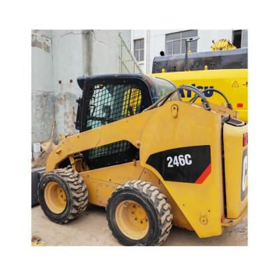 China Used wheel Excavator good condition CAT246 reasonable price track for sale