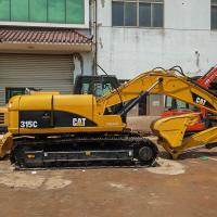 China Used caterpillar hydraulic crawler excavator CAT315C Construction machinery for sale