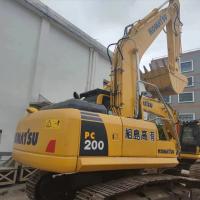 China used crawler excavator used komatsu pc200/good condition with high power second hand excavator komatsu pc200 for sale for sale