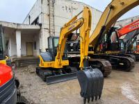 China 5.5 Ton Yellow Paint Original Color Used Komatsu Pc 55 Excavator Second Hand for sale