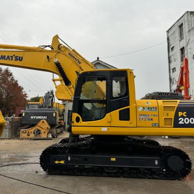 China 20 Ton Original Color Used Komatsu Excavator Pc200 Construction Excavator for sale