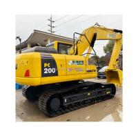 China 20 Ton Original Color Used Excavator Used Komatsu PC200 Construction Excavator for sale