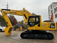 China 20 Ton Original Color Used Excavator Used Komatsu PC200 Construction Excavator for sale