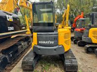 China 5.5T Used Mini Excavator Used Digger Used Komatsu Pc55 2450mm 1760mm 0.15m3 for sale