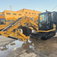 China Used Excavator High Working Efficiency Mini Caterpillar Excavators Earth Moving Machinery Cat 305.5e2 With Hydraulic Thumb for sale