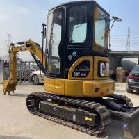 China yellow color mini used excavator cat303e for sale for sale