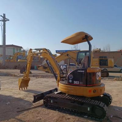China open cabin used mini cat303/second hand excavator cat303 on sale for sale