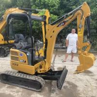 China used mini excavator cat301.7 with rubber track/second hand mini excavator cat301.7 with cheap price for sale for sale