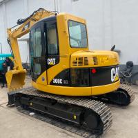 China 8 TON USED CRAWLER EXCAVATOR CAT 308C SECOND HAND CAT 308C WITH ORIGINAL COLOR CHEAP PRICE CAT 308C FOR SALE for sale