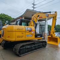 China Yellow 12 Ton Used Excavator Cat312d Second Hand 0.75m3 Bucket Capacity for sale