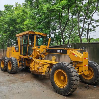 China used garder machine cat 140k/second hand construction machinery cat 140 k with low price price for sale for sale