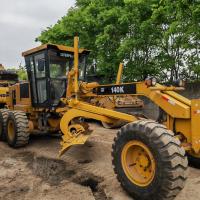 China Used Land Leveler Cat140k Caterpillar Excavator Machine Land Grader 14 Ton for sale