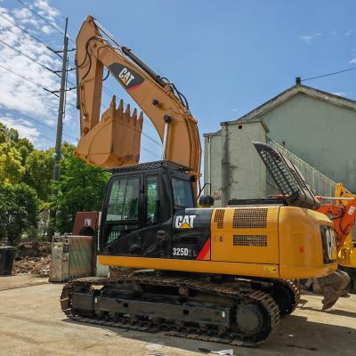 China Used CAT 325D Crawler Excavator 203 HP with 1 Year Warranty for sale