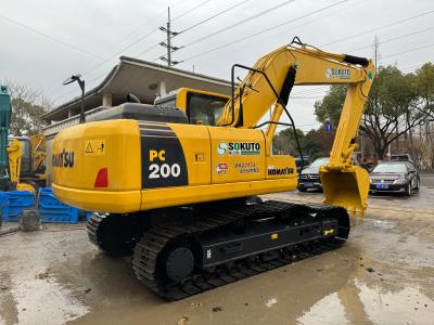 China Used Komatsu Excavator PC200 Reliable Second-Hand Heavy Machinery For Construction & Mining for sale