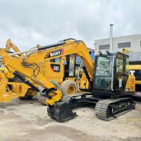 China Sany 75C Excavator 1m³ Bucket Versatile Crawler for Construction & Landscaping for sale