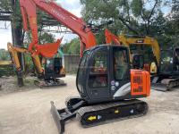 China Powerful Used Hitachi120 Excavator With ISUZU Engine for sale