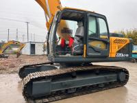 China Powerful And Used Excavator Hyundai 220-9LC With Yellow Color for sale