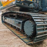 China Powerful And Used Excavator Hyundai 220-9LC With Yellow Color for sale