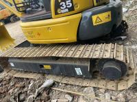 China Used Komatsu 35 Mini Excavator Zero Tail Swing Tier 4 Final for sale