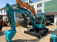 China Used Kubota 155 Excavator  Zero Tail Swing Low Emissions & Safe Design for sale