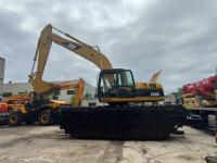 China Water & Land Performance Specs Used Cat Excavator For Marine Construction for sale