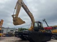 China Used CAT 320CL Amphibious Excavator for Swamp and Dredging for sale