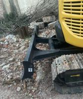 China Used Komatsu PC55MR Zero Tail Swing Compact Excavator for sale