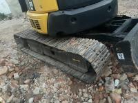 China Used Komatsu PC55MR Zero Tail Swing Compact Excavator for sale