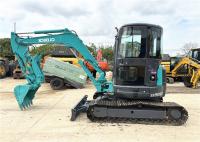 China Used Kobelco SK50SR Compact Excavator – Low Hours, 37.5 HP for sale