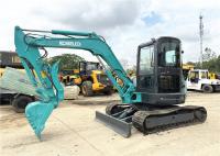 China Used Kobelco SK50SR Compact Excavator – Low Hours, 37.5 HP for sale