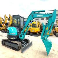 China Used Kobelco SK50SR Compact Excavator – Low Hours, 37.5 HP for sale