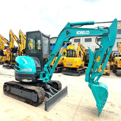 China Used Kobelco SK50SR Compact Excavator – Low Hours, 37.5 HP for sale