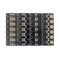 China Gerber Files Double Sided PCB Assembly Black Green Solder Mask for sale