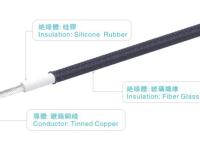 China 600V/200C UL758 AWM3071 Silicone Rubber Wires 18AWG FT2 Black Robot UAV Heater for sale