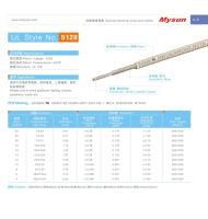 China Ul5128 AWM5128 Mica Insulated Wire 18AWG 300V/450C Home Light Industrial Power for sale