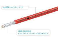 China FEP wires UL758 AWM3239 26AWG 15000V/200C white for heater home appliance light industrial power for sale