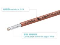 China Ul1710 Black PFA Insulated Wire 600v 200c Awm1710 Vw -1 Lighting Home Appliance Heater for sale