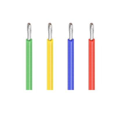 China 300V/150C Silicone Rubber Cables UL3222 FT2 Yelow/Green For Home Appliance Light for sale