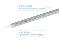 China Home Appliance UAV Lighting Silicone Rubber Wires UL3219 300v 150C FT2 Green for sale