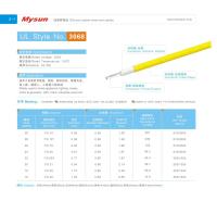 China UL3068 silicone rubber cables 300v 150C  28AWG FT2  yellow home appliance uav lighting for sale
