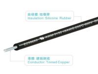 China UL758 Silicone Rubber Insulated Wires AWM3135 18AWG 600V Black for sale