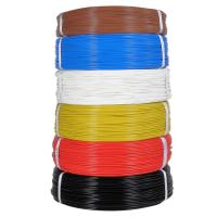 China Copper Conductor Silicone Rubber Cable Oil Resistance 2.5mm for sale