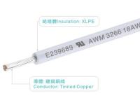 China UL3266 300V 125C 10-32AWG XLPE Wires and Cables for Home Appliance Heater Industrial Power for sale