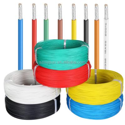 China UL3135 600V 200C Silicone Insulated Wire 16AWG - 30AWG Electric Wire Cable for sale