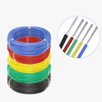 China UL1015 PVC Wire 2-30 AWG 600V Rated Voltage 105C Temperature Hook Up Electric Furnace Heating Wire for sale