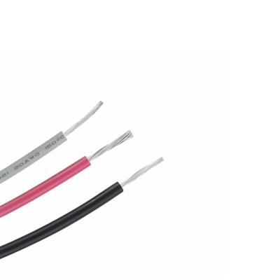China UL3142 150C 600V 12AWG Tinned Copper Silicone Rubber Insulated Wire for Appliances for sale