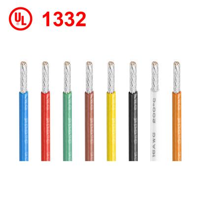 China UL1332 FEP Insulated Wire with Tinned Copper Conductor Flexible and 200℃ Rated Temperature for Home Appliance for sale