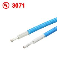 China UL3071 600V Rated Voltage 200°C High Temperature Resistant Flexible Silicone Insulated Fiberglass Braided Heater Element Wire for sale