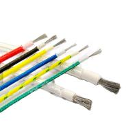 China UL3071 600V Rated Voltage 200°C High Temperature Resistant Flexible Silicone Insulated Fiberglass Braided Heater Element Wire for sale