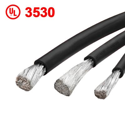 China UL3530 Battery Cable 200C High Temperature 600V Rated Voltage Super Soft Silicone Wire for Energy Storage System for sale